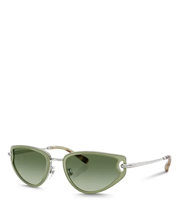 Tory Burch Ty6115 Cat Eye Sunglasses - Green Gradient