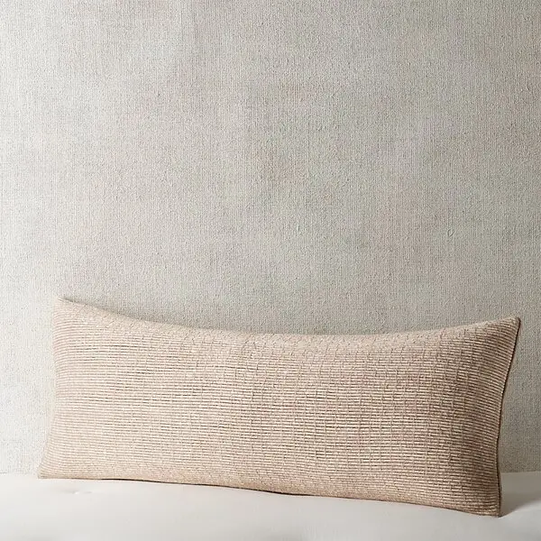 HUDSON PARK COLLECTION Diamond Facets Corded Decorative Pillow, 14 X 36 -exclusive
