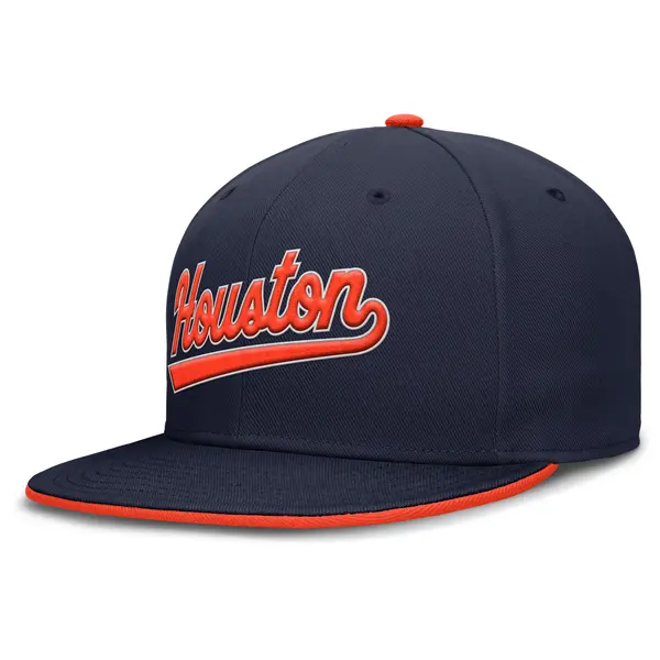 Nike Houston Astros True Dri-fit Mlb Fitted Hat