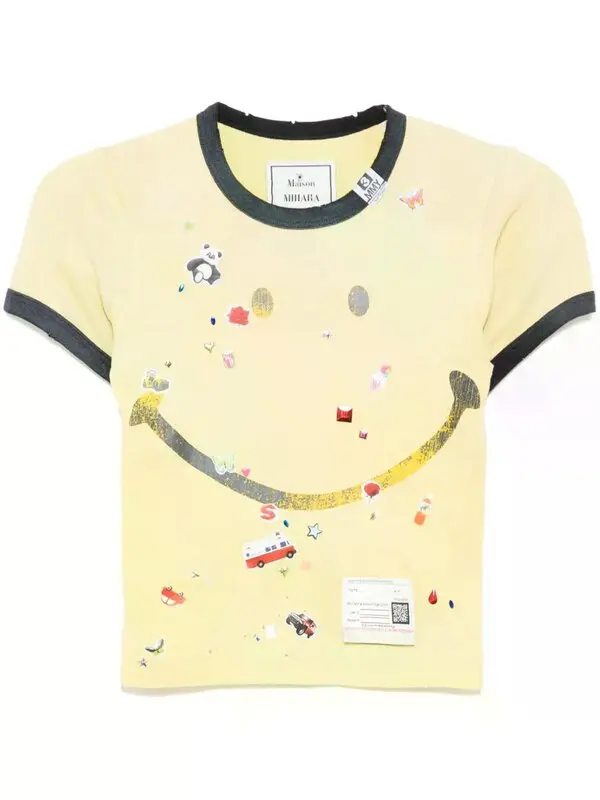 Mihara Yasuhiro Graphic Print T-shirt