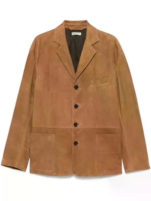 Bally Suede Blazer - Brown