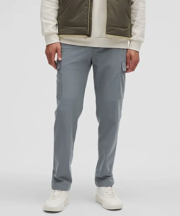 Lululemon Abc Warpstreme Cargo Pants - Grey Oasis