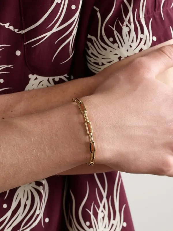 Jacquie Aiche 14-karat Chain Bracelet