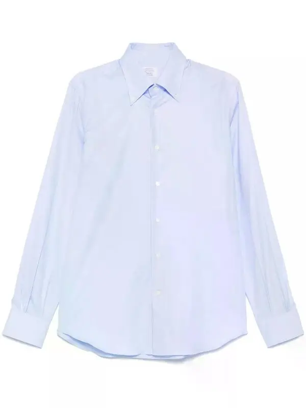 MAZZARELLI Cotton Shirt - Blue