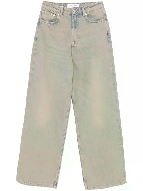 SAMSOE SAMSOE Straight-leg Jeans - Neutrals