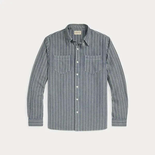 Ralph Lauren Striped Dobby-chambray Workshirt