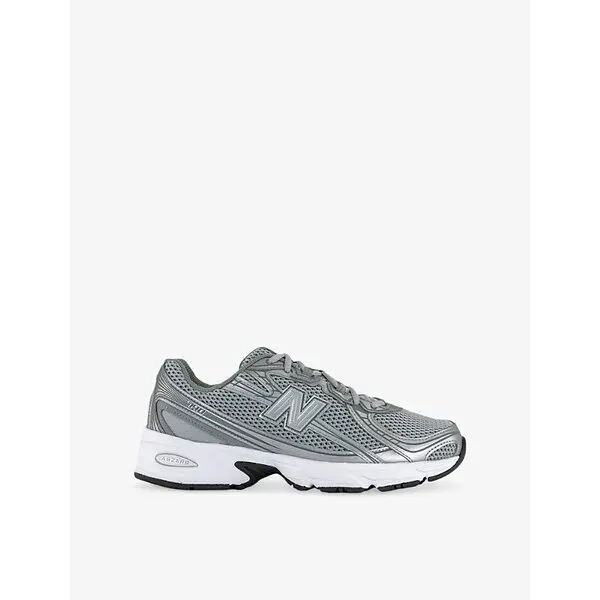 NEW BALANCE 740 V2 Branded Mesh Low-top Trainers - Silver White