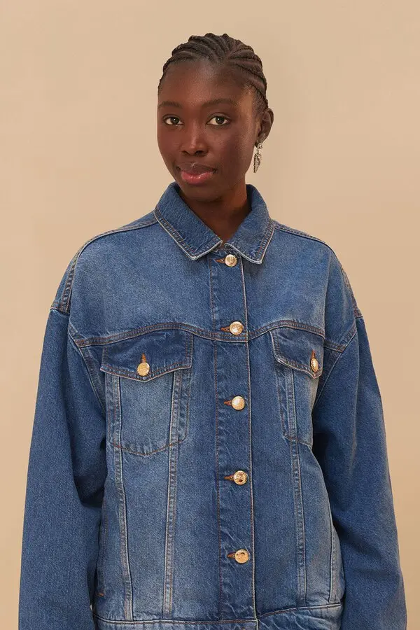 Farm Rio Buttoned Jacket