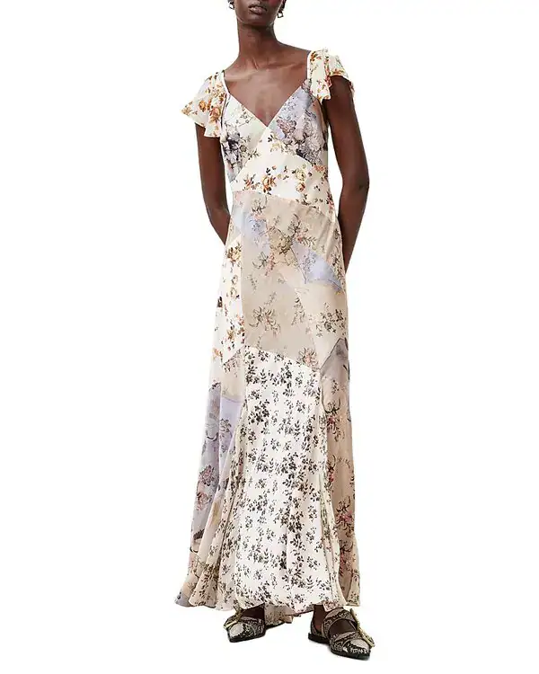 brown suspender dress Country Style Suspender Dress main image 1
