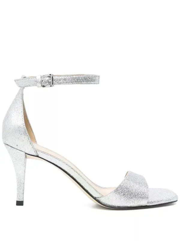 Michael Kors 80mm Jaida Sandals - Silver