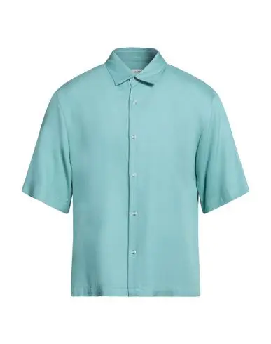 Sandro Shirt Turquoise Size Lyocell, Viscose - Blue