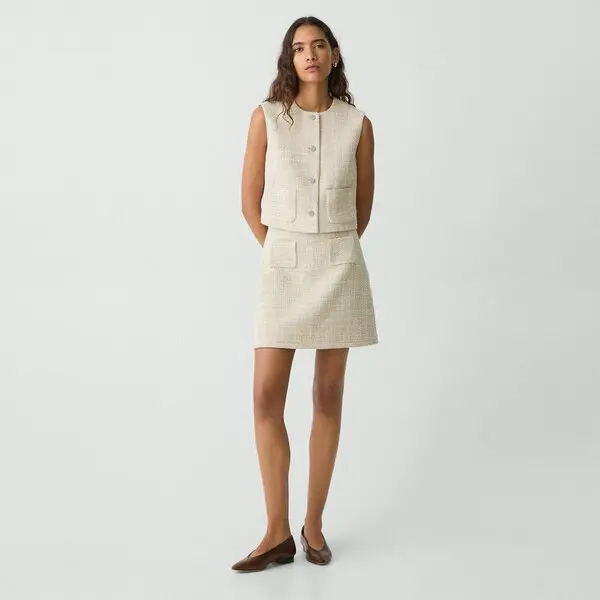 Theory A-line Mini Skirt