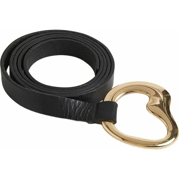 Cynthia Rowley Signature Leather Tie Belt