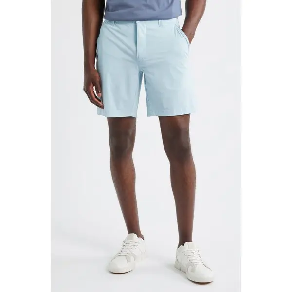 SWANNIES Fairway 8-inch Golf Shorts - Sky