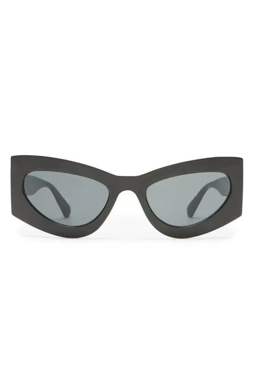 AIRE Electra Cat Eye Sunglasses - Black/smoke Mono