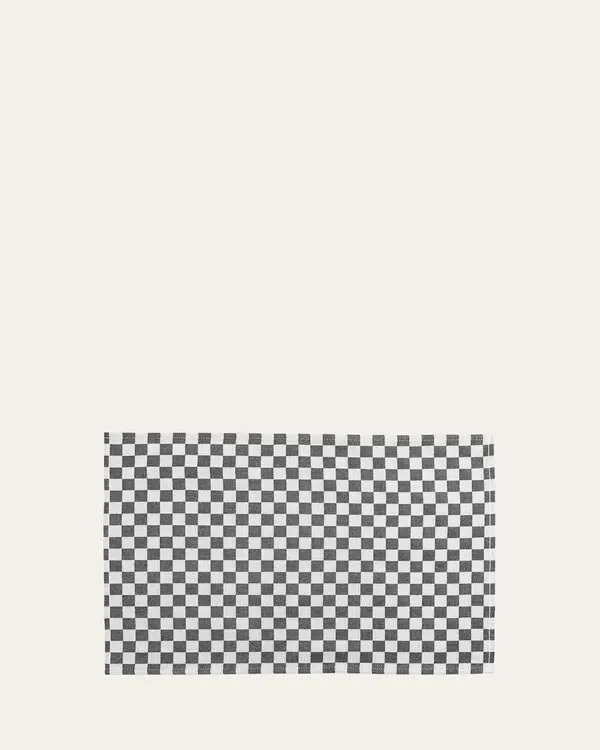 MACKENZIE-CHILDS Black Check Placemats, Set Of 4