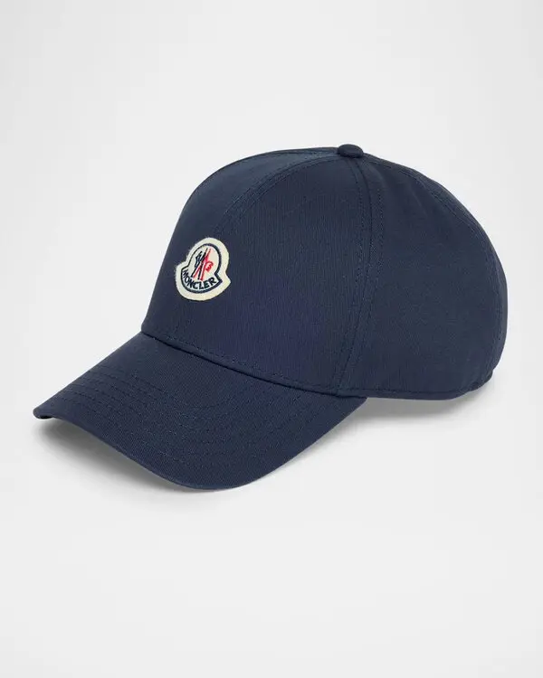Moncler Logo Baseball Cap - Navy