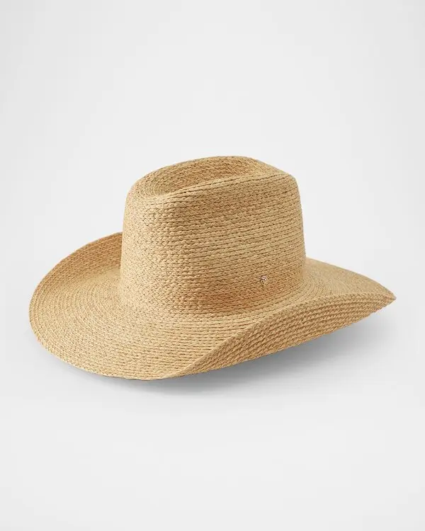 Helen Kaminski Adeline Raffia Fedora - Natural