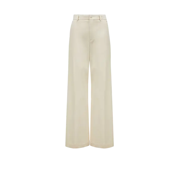Moncler Tailored Cotton Gabardine Pants