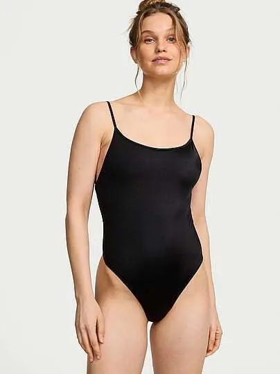 Victoria's Secret Strappy Hardware Cheeky One-piece Swimsuit - Multicolored