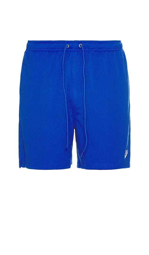 Nike Club Flow Mesh Short - Game Royal & White