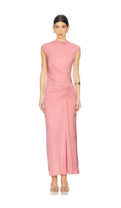 Simkhai Acacia Midi Dress - Dusty Rose