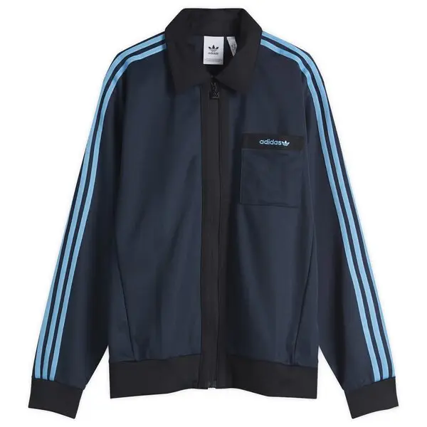 Adidas Cotton-blend Piqué Track Top