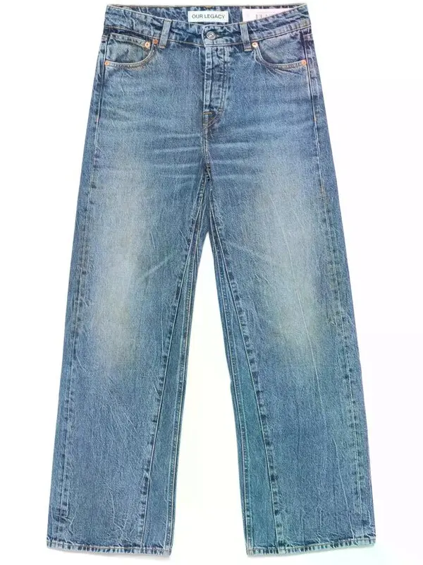 Our Legacy Treble Cut Jeans - Blue