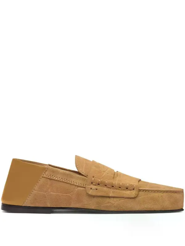 Jacquemus Le Carré Loafers - Brown