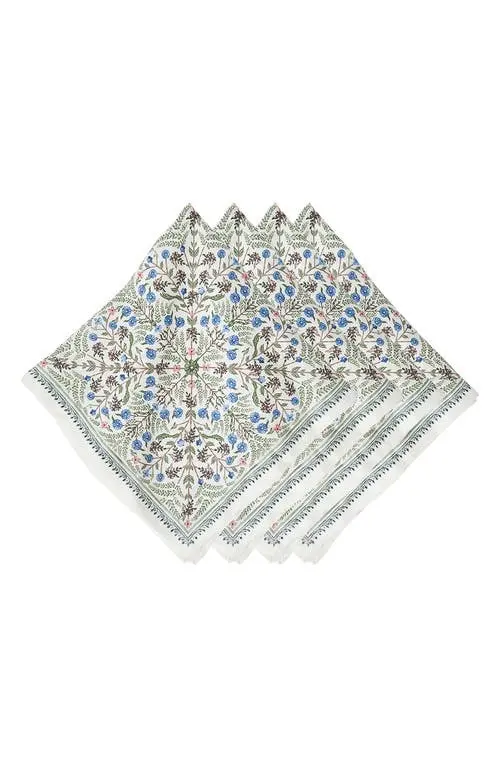 JULISKA Villa Seville Set Of 4 Napkins - Chambray