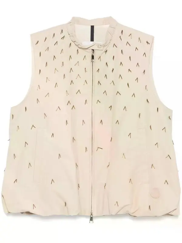 Moncler Gruilly Gilet - Neutrals