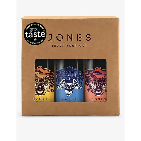 JONES TRUST YOUR GUT Organic Apple Cider Vinegar Set 3 X 50ml