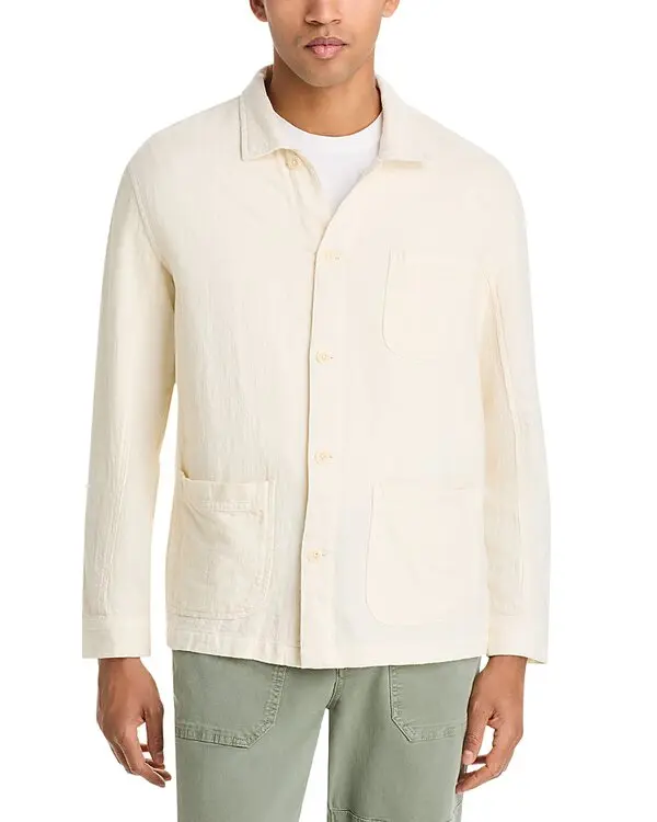 Rails Ambrose Relaxed Fit Shirt Jacket - Ecru