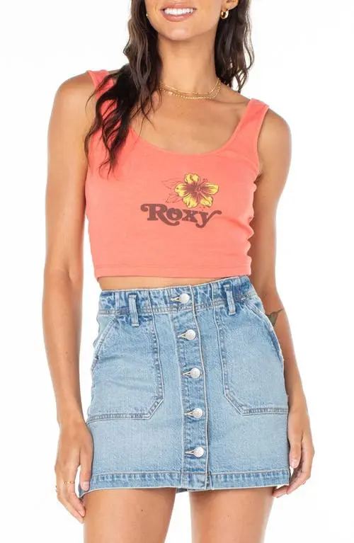 Roxy Valmos Rib Crop Tank