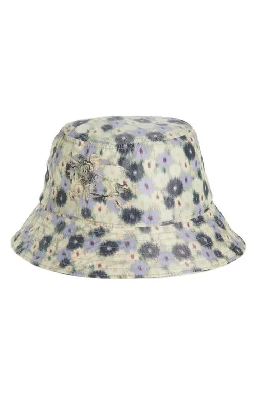 Burberry Equestrian Knight Floral Bucket Hat