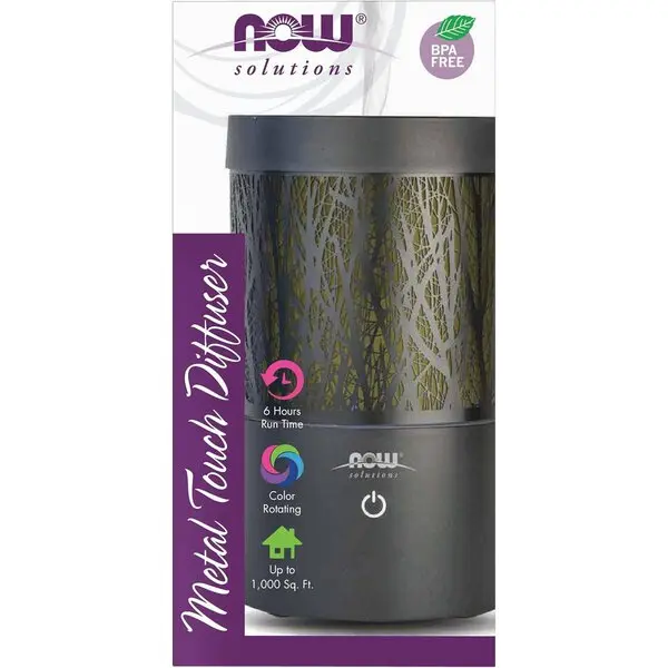 NOW FOODS Ultrasonic Metal Touch Diffuser 1 Diffuser