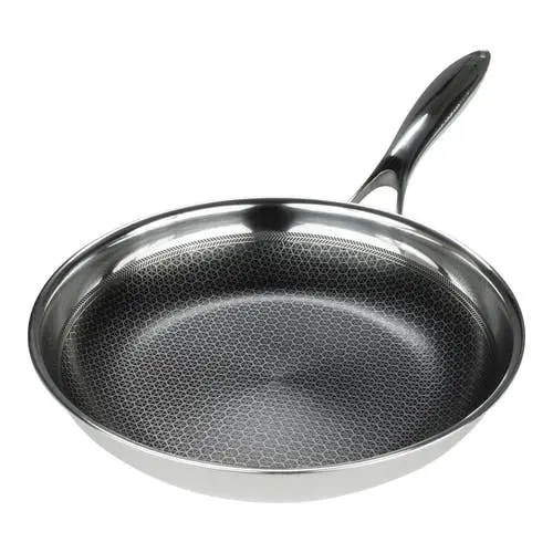 FRIELING Black Cube 8 Inch Stainless/nonstick Hybrid Fry Pan