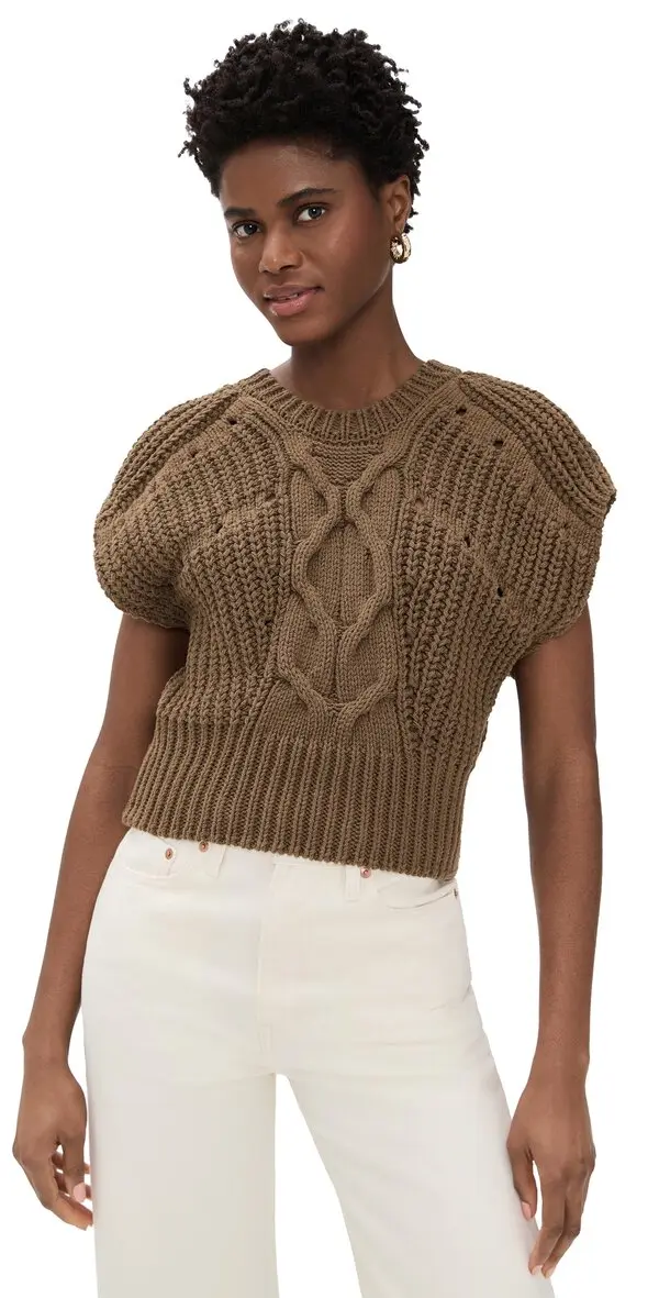 IRO PARIS Kalis Cable Knit Sweater