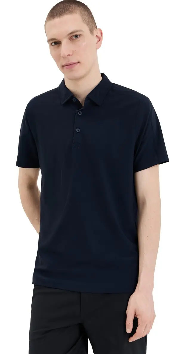 RHONE Regatta Pique Polo - True Navy