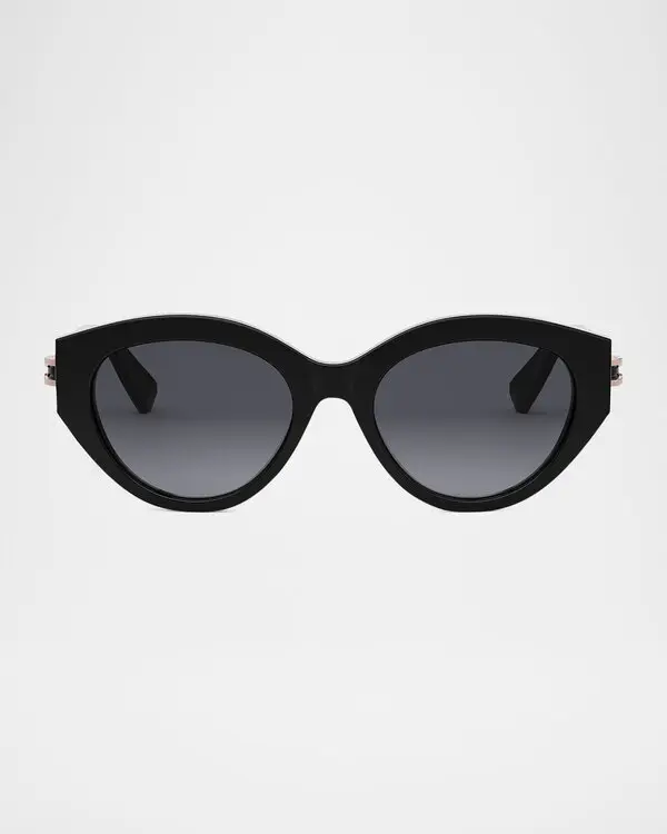 BVLGARI B.zero1 Sunglasses - Shiny Black Gradient Smoke