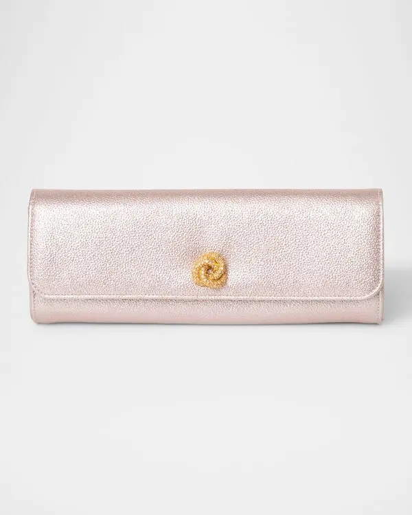 MICHELLE WILHITE Robbie Mini Flap Clutch Bag