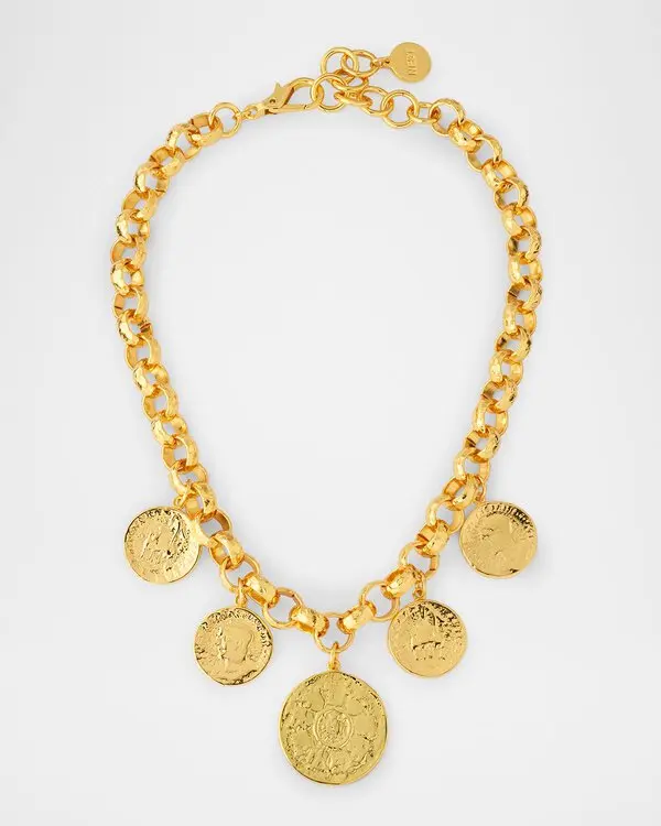 Nest Jewelry Coin Drop Necklace