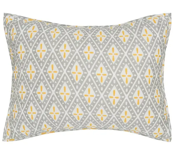 C&F HOME Carol&frank Liam Ochre Standard Sham