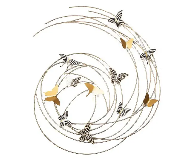 MACKENZIE-CHILDS Butterfly Swirl Wall Art