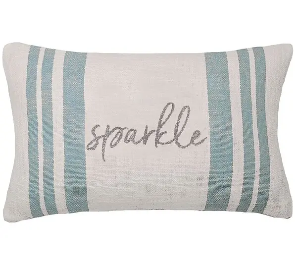 VALERIE PARR HILL Morgan Sparkle Woven Throw Pillow Valerie