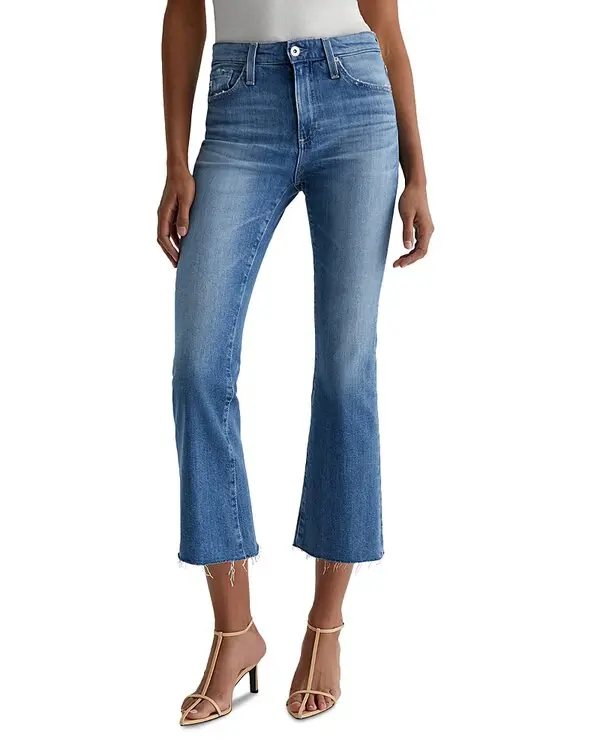 Ag Farrah Mid-rise Boot Crop Jeans