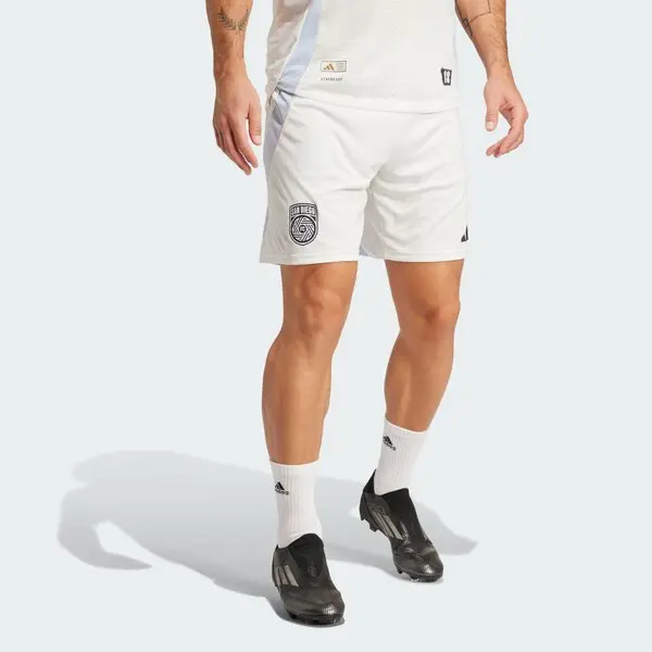 Adidas San Diego Fc 25/26 Away Authentic Shorts - Core White