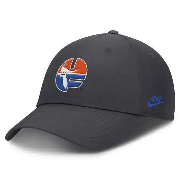 Nike Florida Gators Core Rise Vault Cap - Grey | Editorialist
