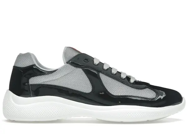 Prada America's Cup Sneakers - Anthracite Gray/silver
