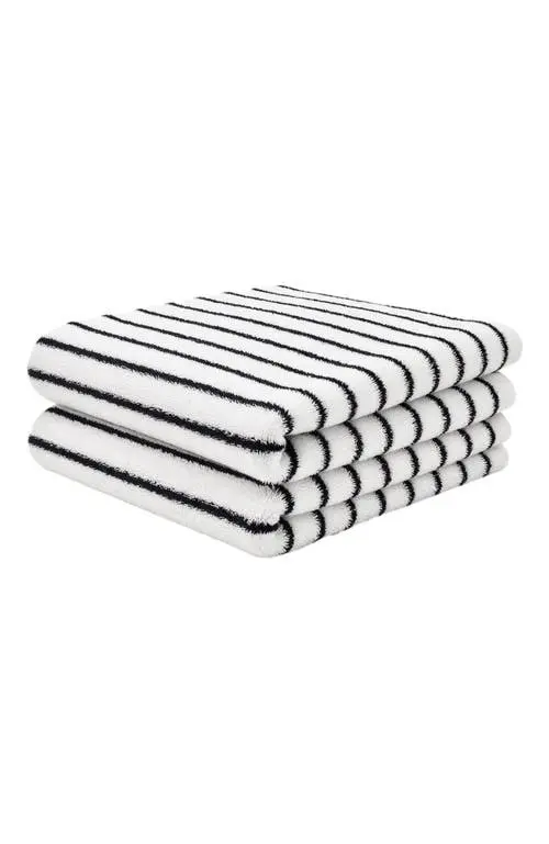 ITALIC Ultraplush Australian Cotton Washcloth - Dusk / White